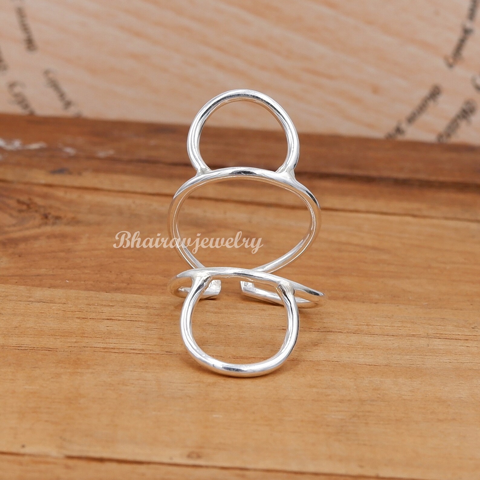 Splint Ring Silver 925 Sterling Silver Finger Splint Ring | Etsy