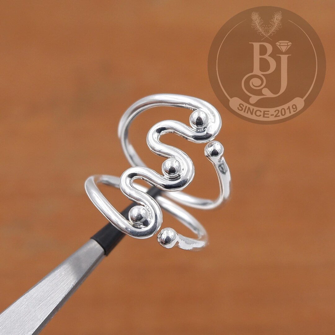 Adjustable Splint Ring, 925 Sterling Silver PIP DIP Splint Ring, Both ...