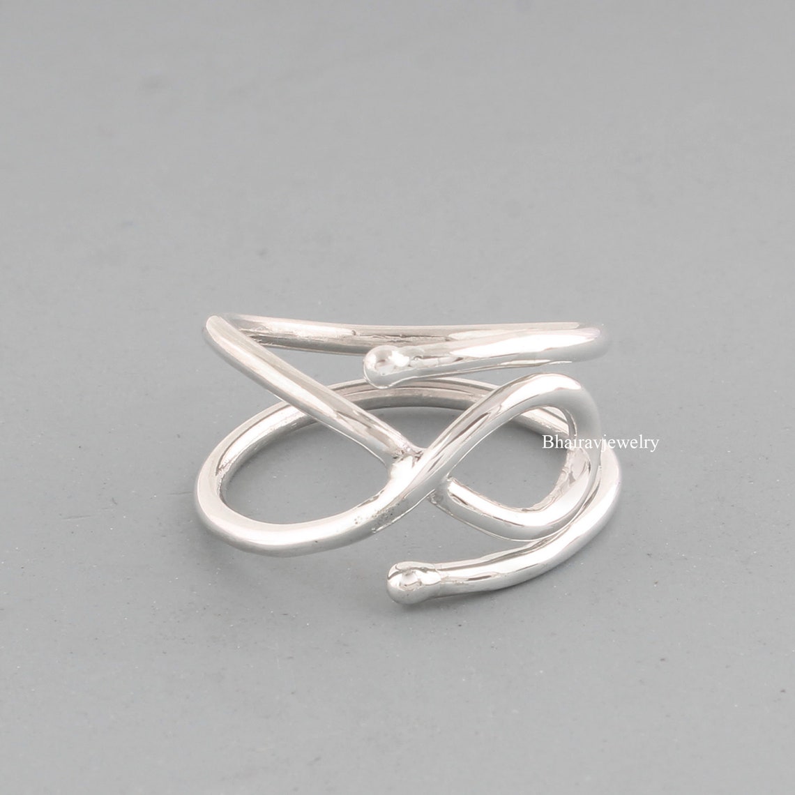 Sterling Silver Splint Ring Mallet Finger Ring Boutonniere - Etsy
