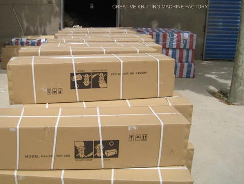 New Creative KH160 6mm Mid Gauge Knitting Machine With Built in ...