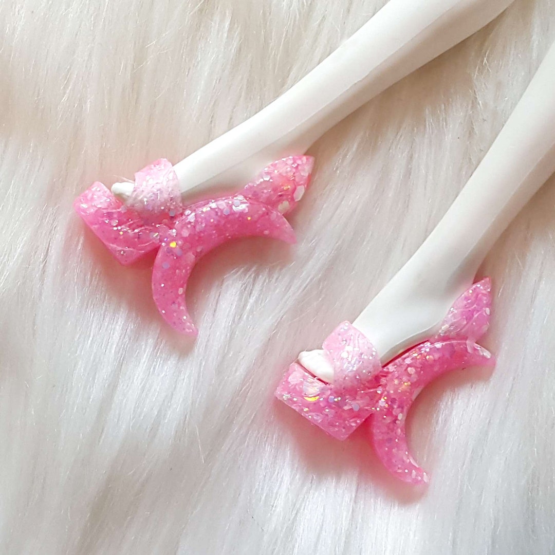CUSTOM HEELS Monster Ever After High Accessories for OOAK Doll Making ...