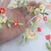 Allover Embroidered Floral Gauze Lace Net Fabric Flowers - Etsy