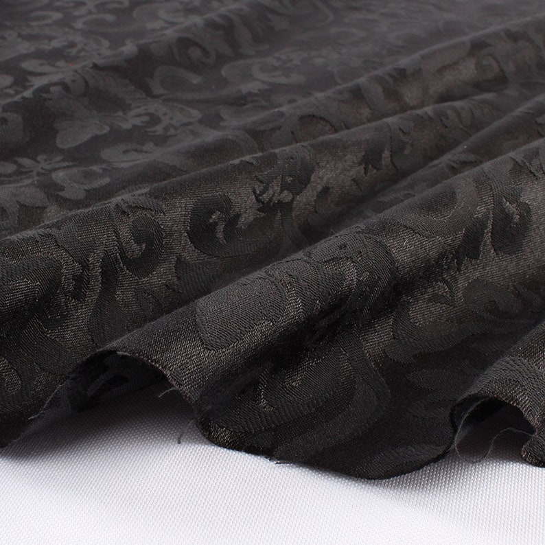 Solid Color Vintage Jacquard Fabric Retro Cloth Making - Etsy