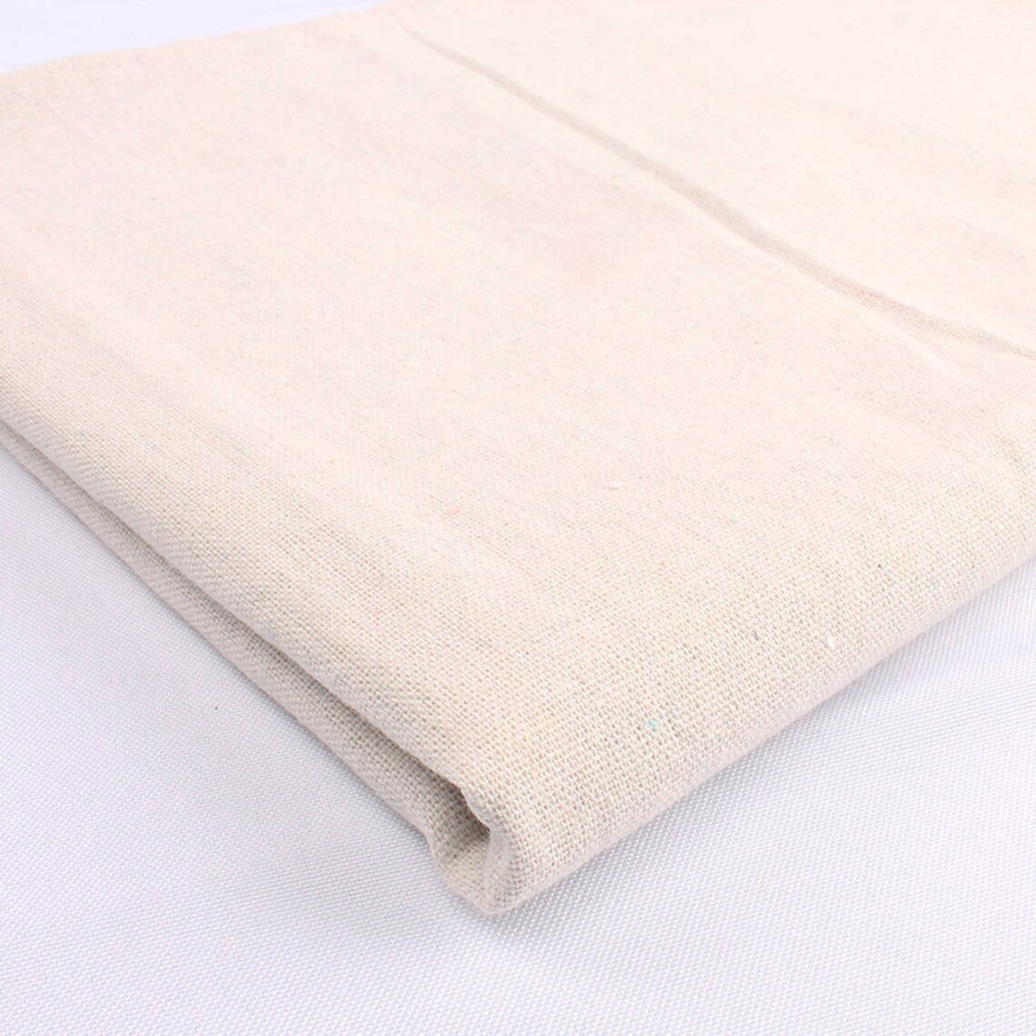 Solid Color Linen Fabric Natural Linen White Cloth for - Etsy