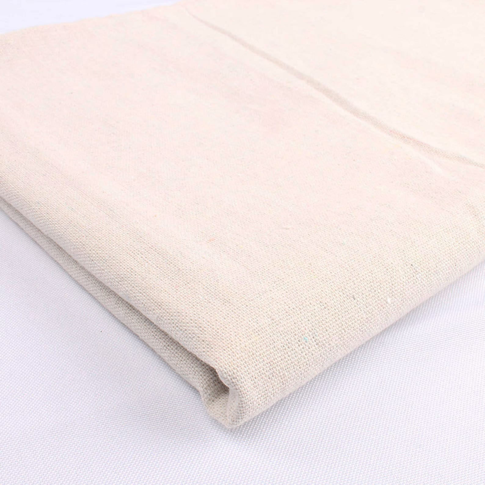 Solid Color Linen Fabric Natural Linen White Cloth for - Etsy