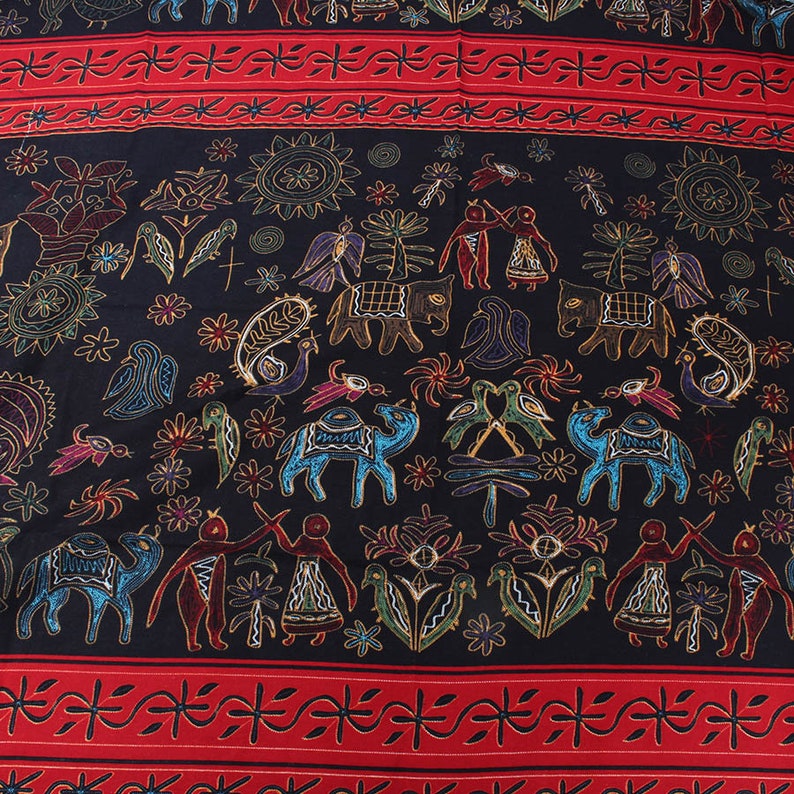 Ethnic Cotton Linen Fabric Patchwork DIY Sewing Crafts Home - Etsy