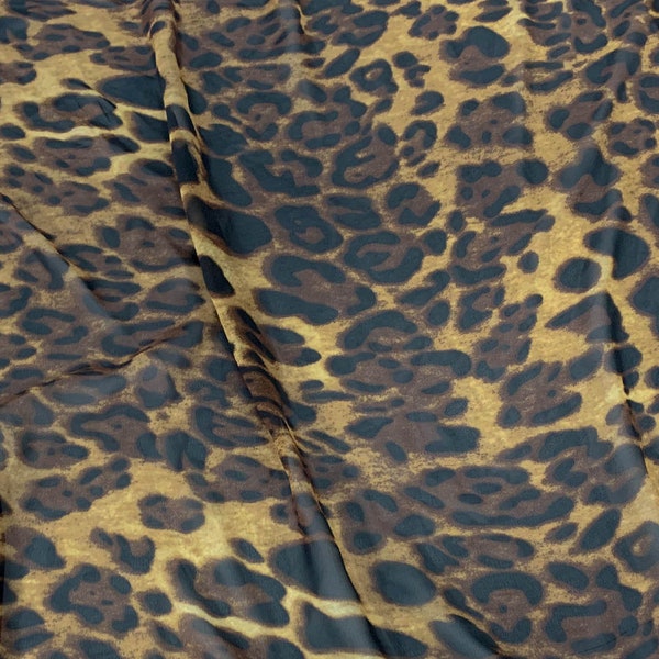 Leopard Fabric - Etsy