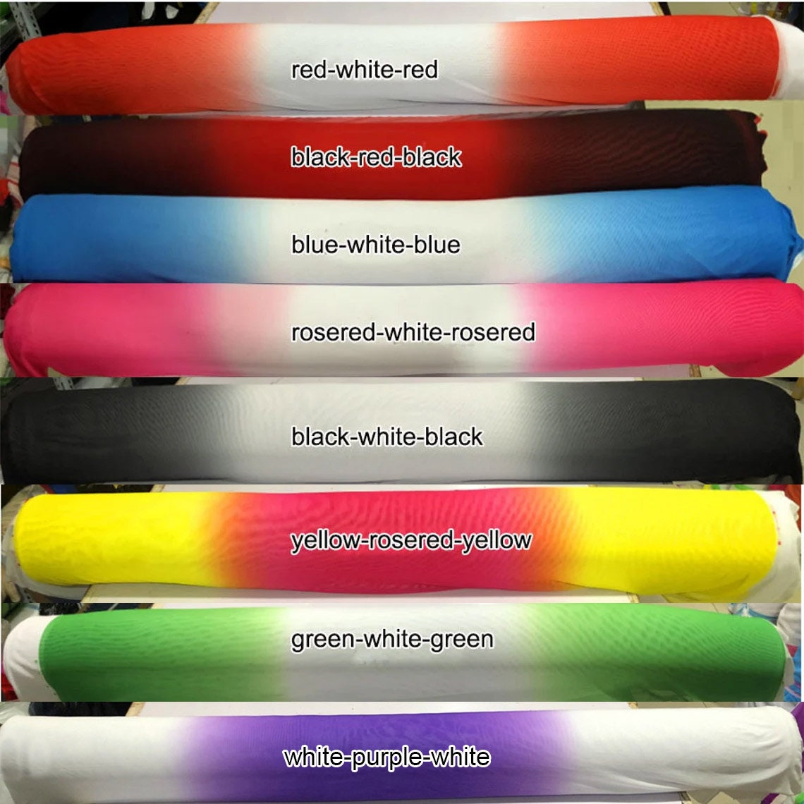 2 Tone Gradient Stretchy Spandex Ombre Mesh Net Fabric - Etsy