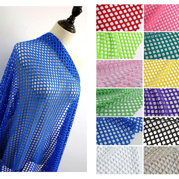 Fishnet Fabric - Etsy