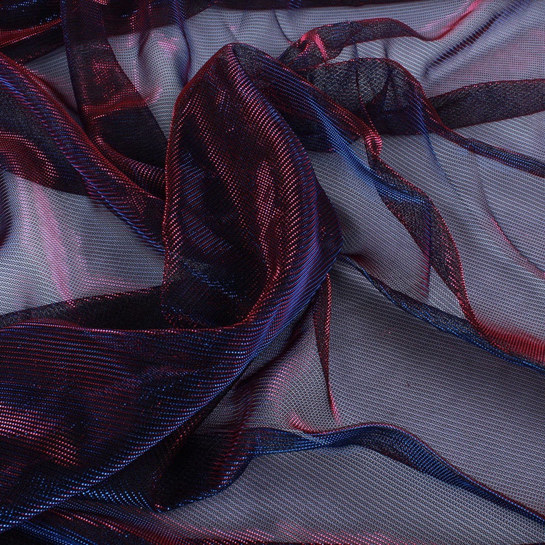 Fantastic Color Changing Net Fabric Iridescent Metallic Net - Etsy
