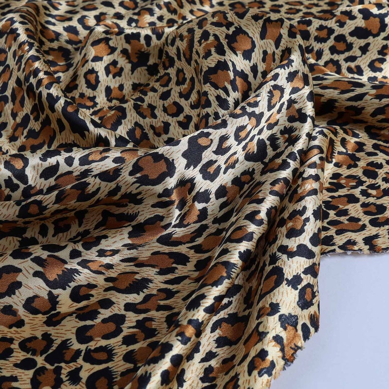 Leopard Fabric - Etsy