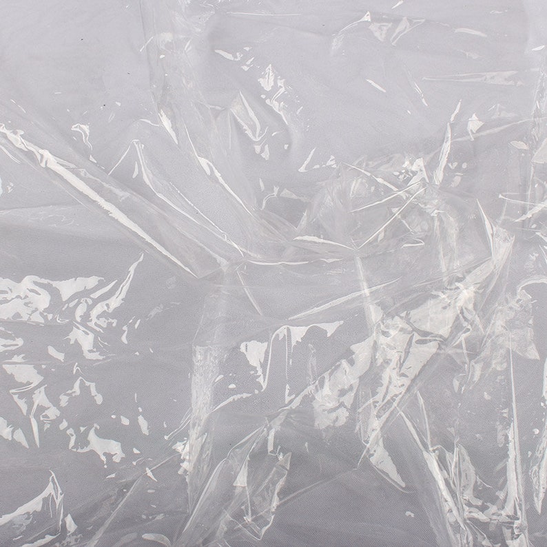 1 Yard Transparent TPU Clear Fabric Windproof Waterproof - Etsy