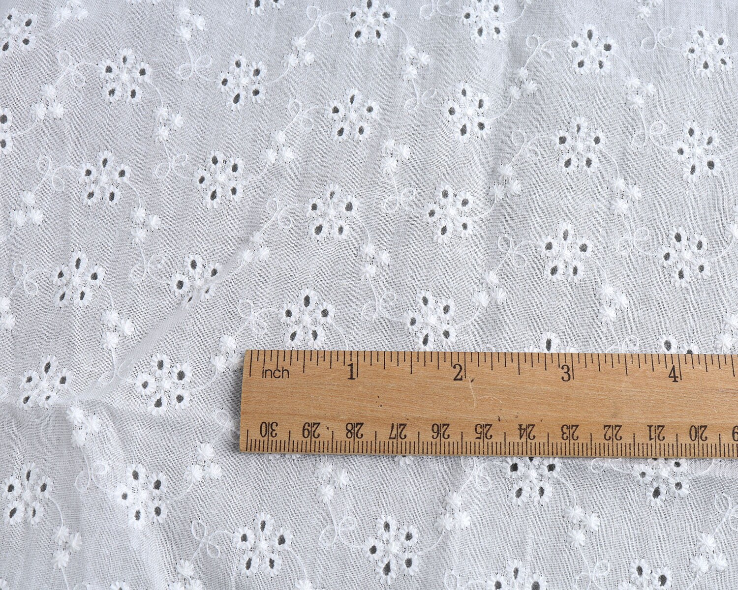 100% Cotton Embroidery Eyelet Fabric Soft Comfortable Cotton - Etsy