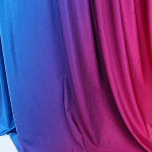2 Tone Ombre Spandex Fabric Gradient Elastic Dancewear for Latin ...