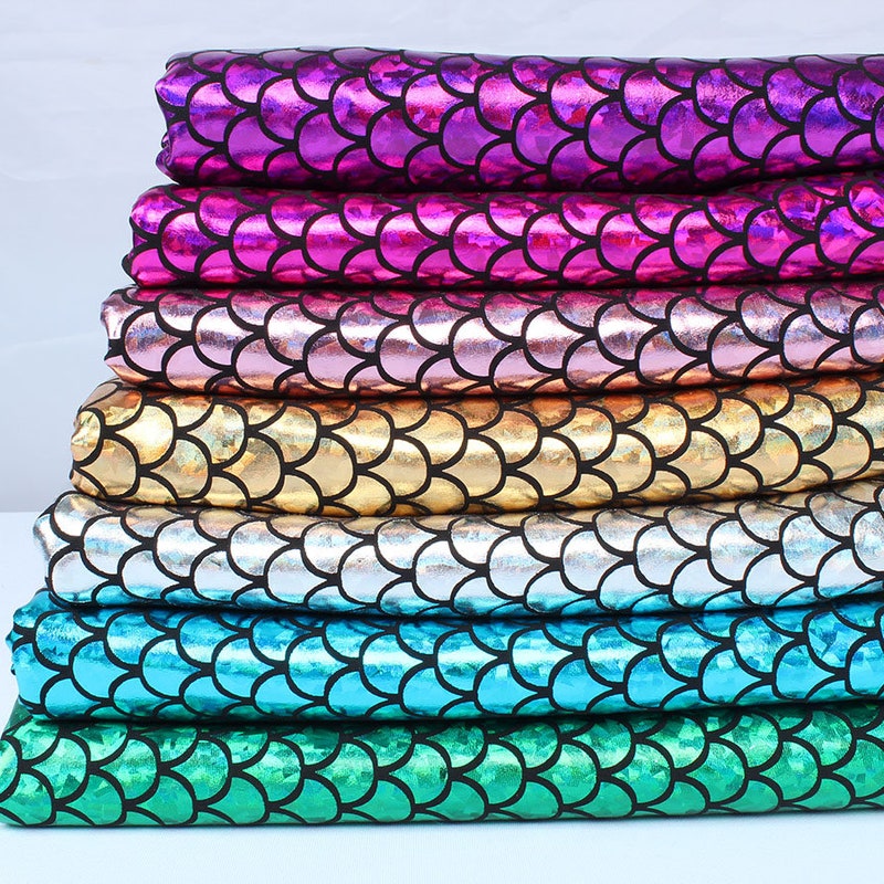 Mermaid Fabric - Etsy