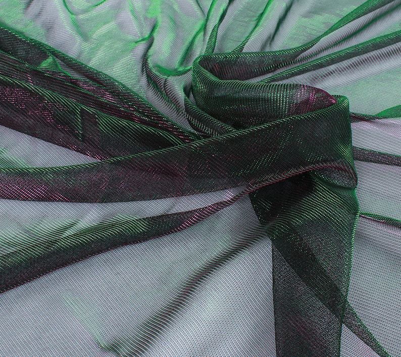 Fantastic Color Changing Net Fabric Iridescent Metallic Net - Etsy