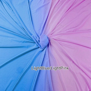 2 Tone Ombre Spandex Fabric Gradient Elastic Dancewear for Latin ...