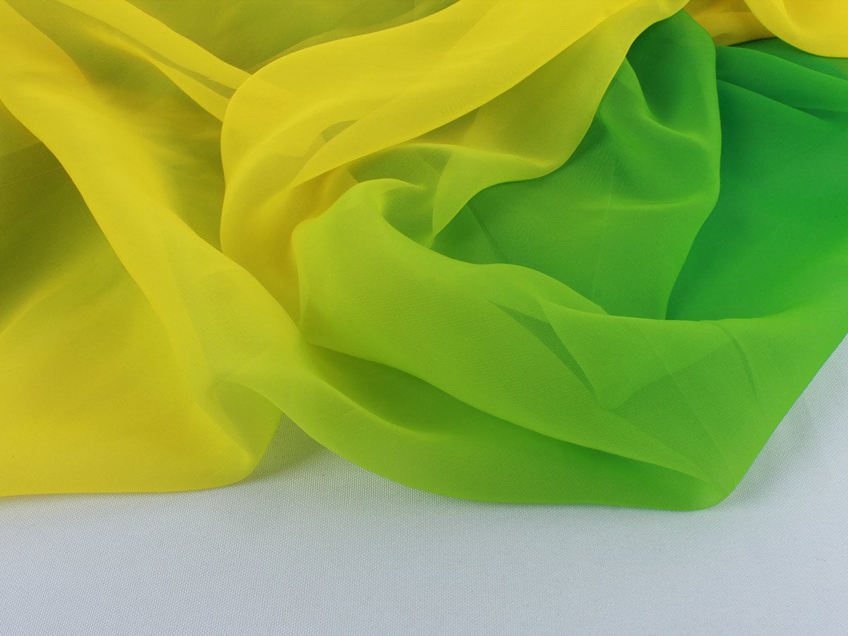Lightweight 2-tone Ombre Chiffon Fabric 30D Sheer Chiffon - Etsy