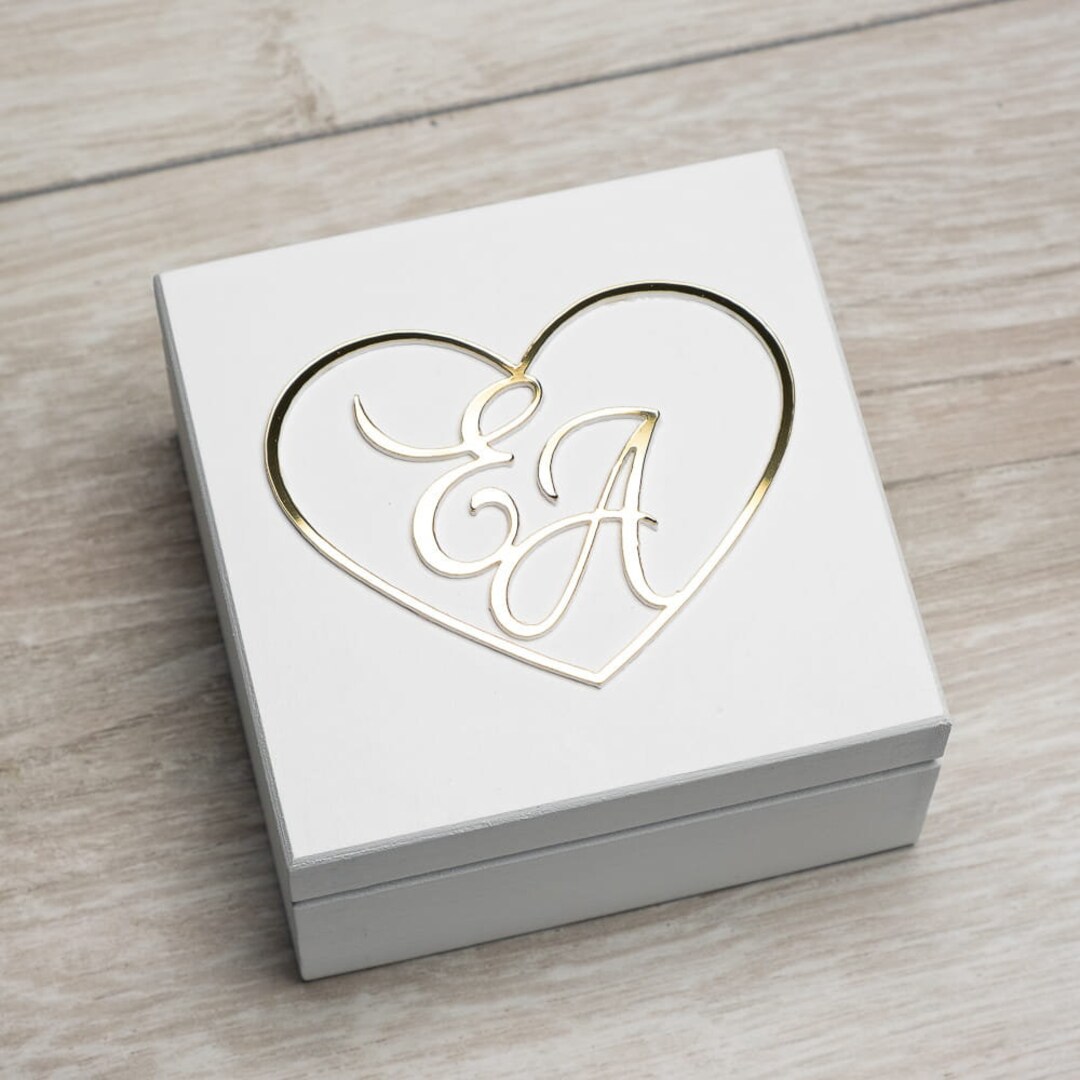 Romantic Ring Box for Wedding, Bohemian Style Ceremony Accessories ...