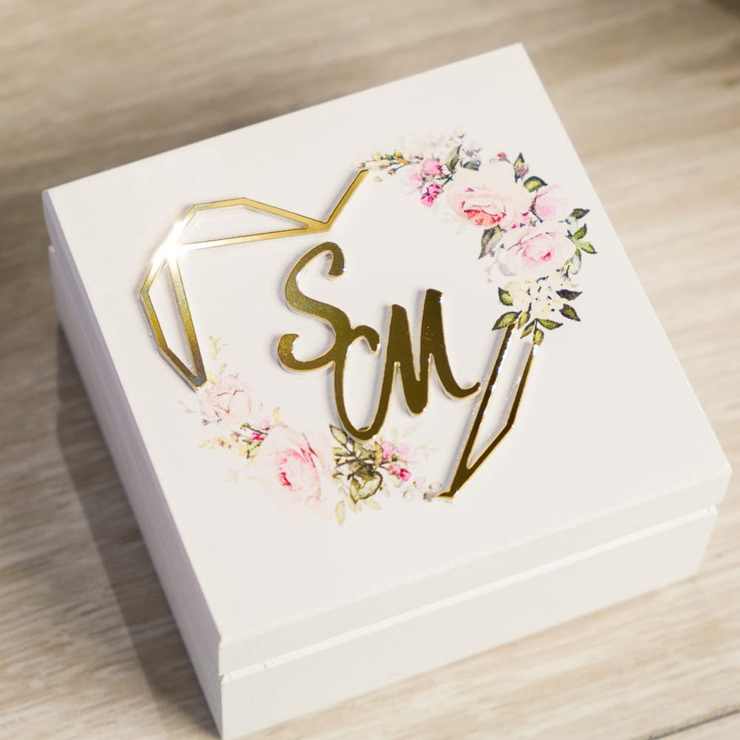 Elegant Ring Box for Wedding | Glamour Ceremony Accessories | Gift for ...