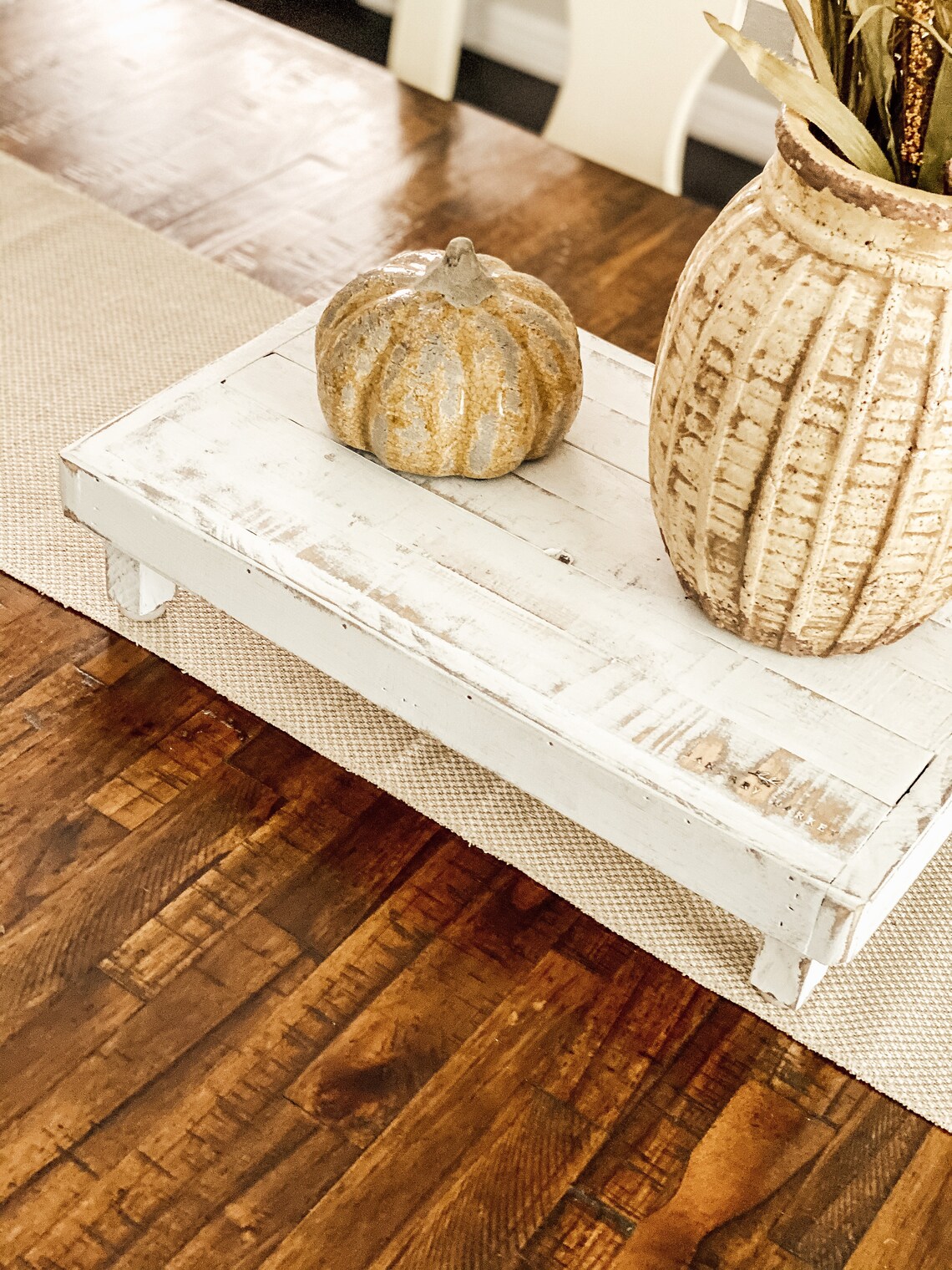 White Rustic Wooden Riser - Etsy