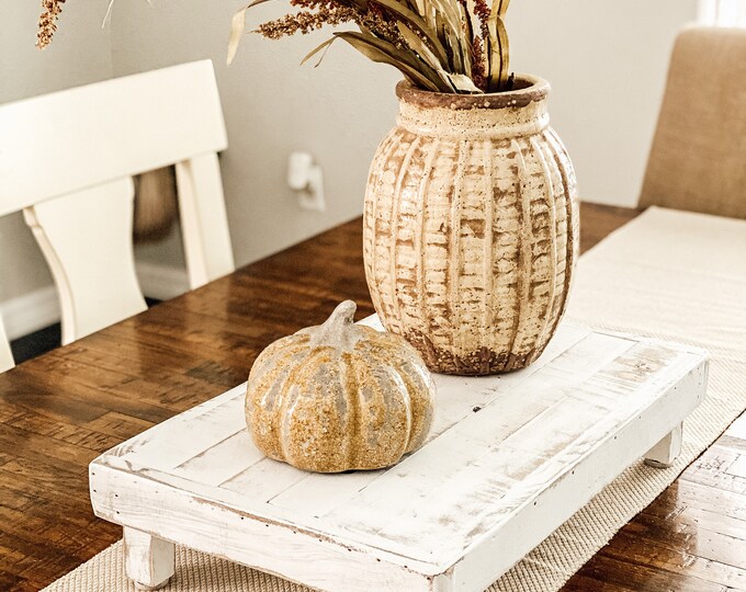 Rustic Wood Riser, Modern Farmhouse Riser, Tiered Tray, Rustic Country ...