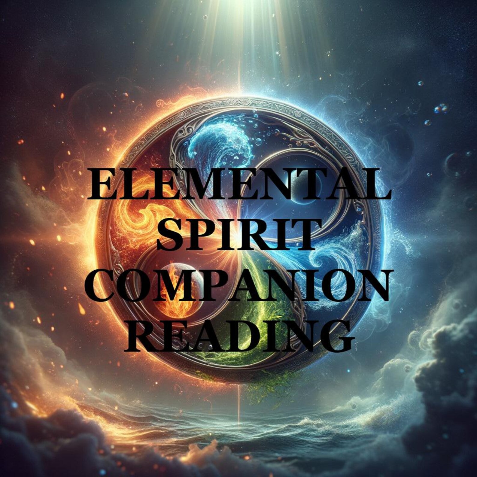 SAME DAY Elemental Spirit Companion and Personal Message Psychic ...