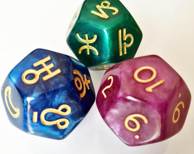 Astro Dice Readings - Etsy
