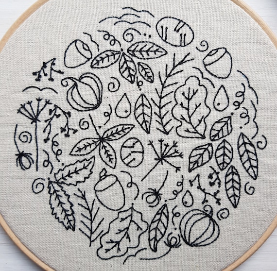 PDF DIGITAL DOWNLOAD Only. Embroidery Pattern Template & | Etsy