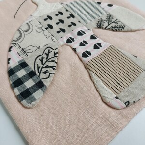 Square Textile Artwork 24.5 X 24.5cm. Patchworked. Quilted. Appliquéd ...