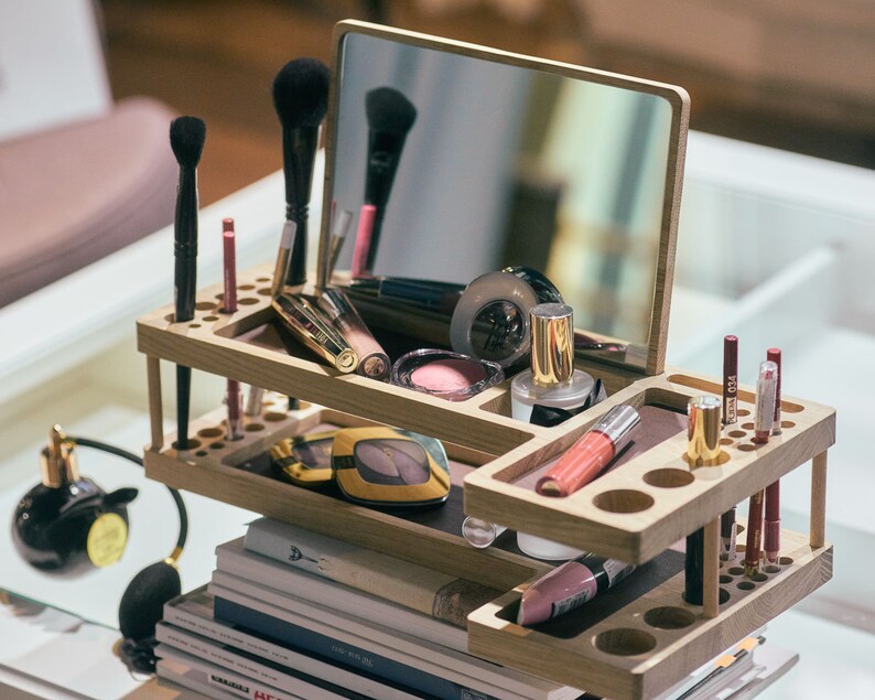 Girls Assistant Organizer Desk Set Arioso Desktop for Makeup - Etsy