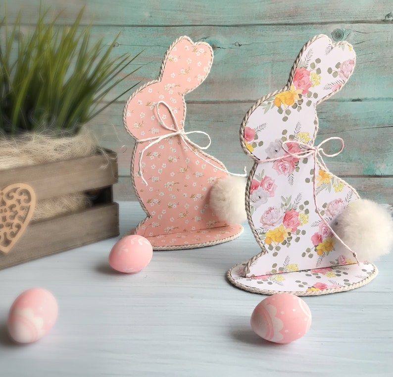 Easy Easter Bunny PDF Pattern Easter Decoration - Etsy