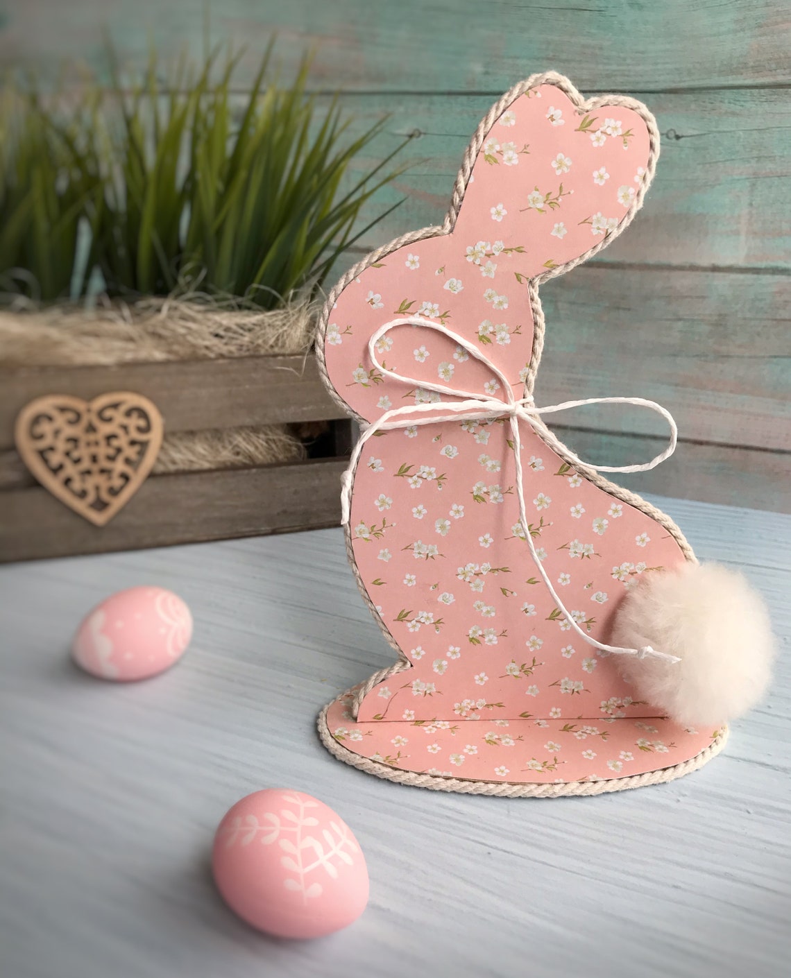 Easy Easter Bunny PDF Pattern Easter Decoration | Etsy