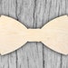Wooden Bow Tie Cut Out Shape Laser Cut Wooden Shape Bow Tie for DIY ...
