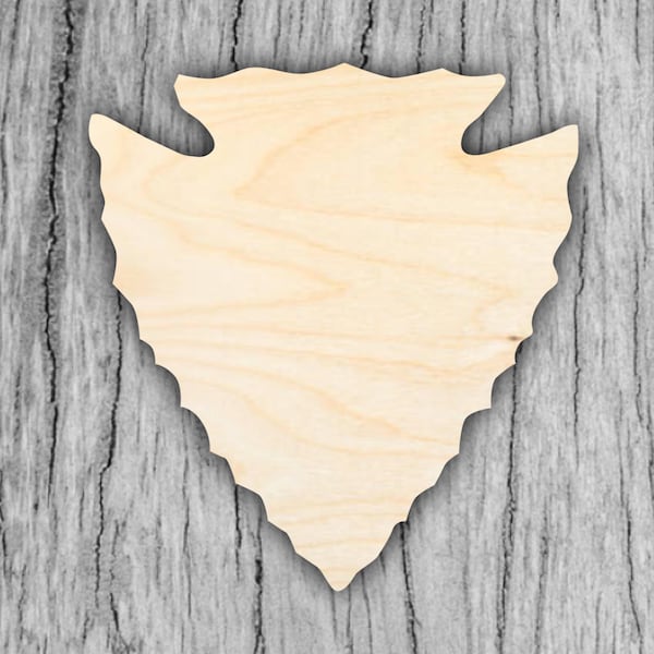 Wooden Arrowhead - Etsy