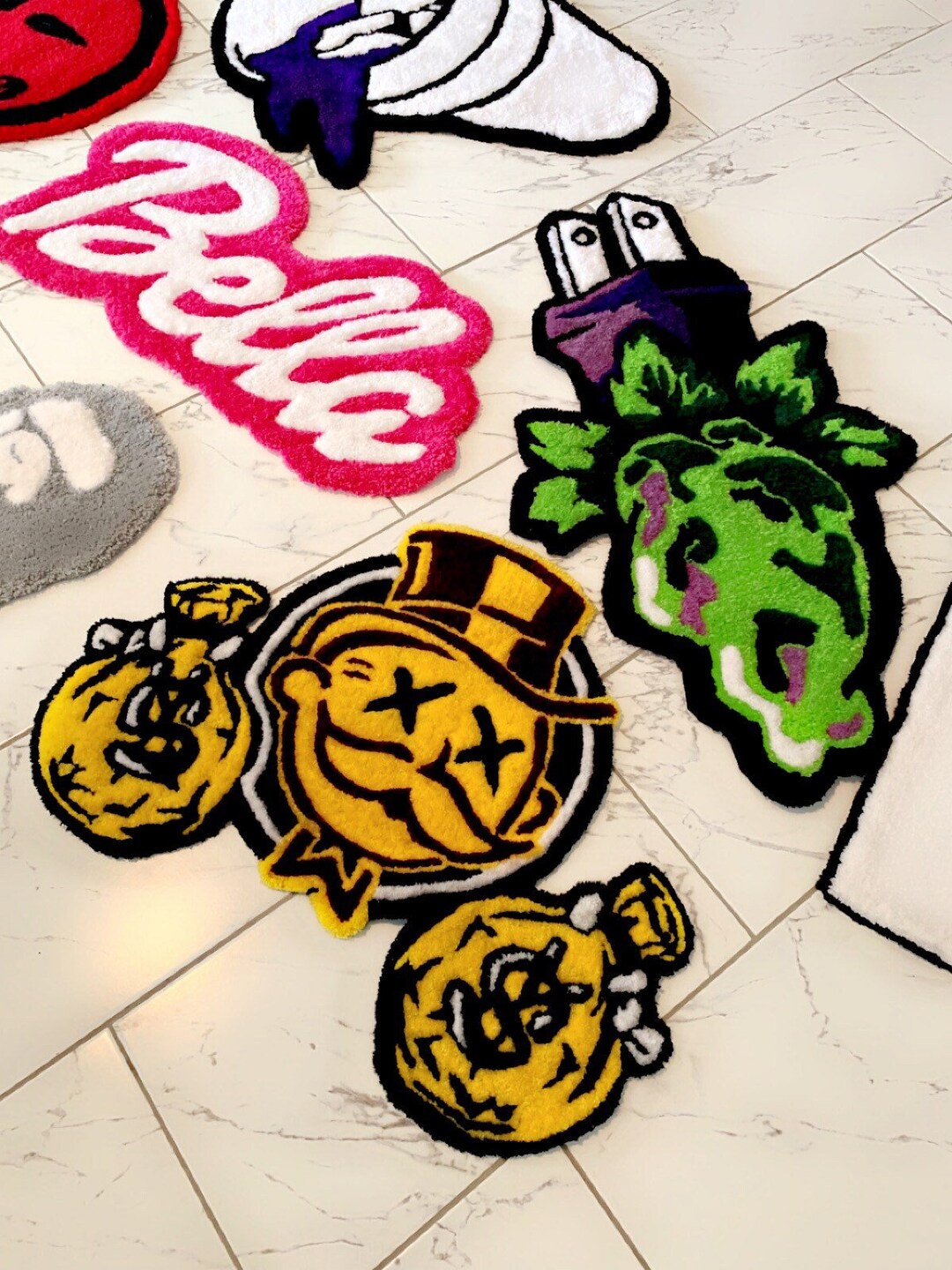 Custom Rugs Your Logo / Design Fast Shipping Custom Tufted - Etsy