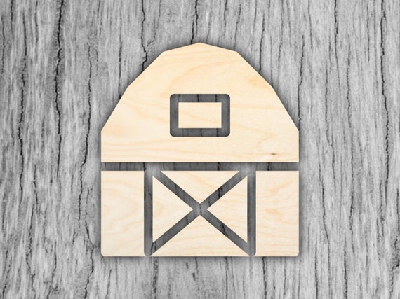 Barn Shape Cut Outs