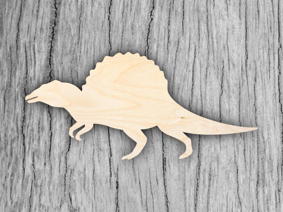 Spinosaurus Cut Out Shape - Laser Cut Wooden Shape Spinosaurus Dino for ...