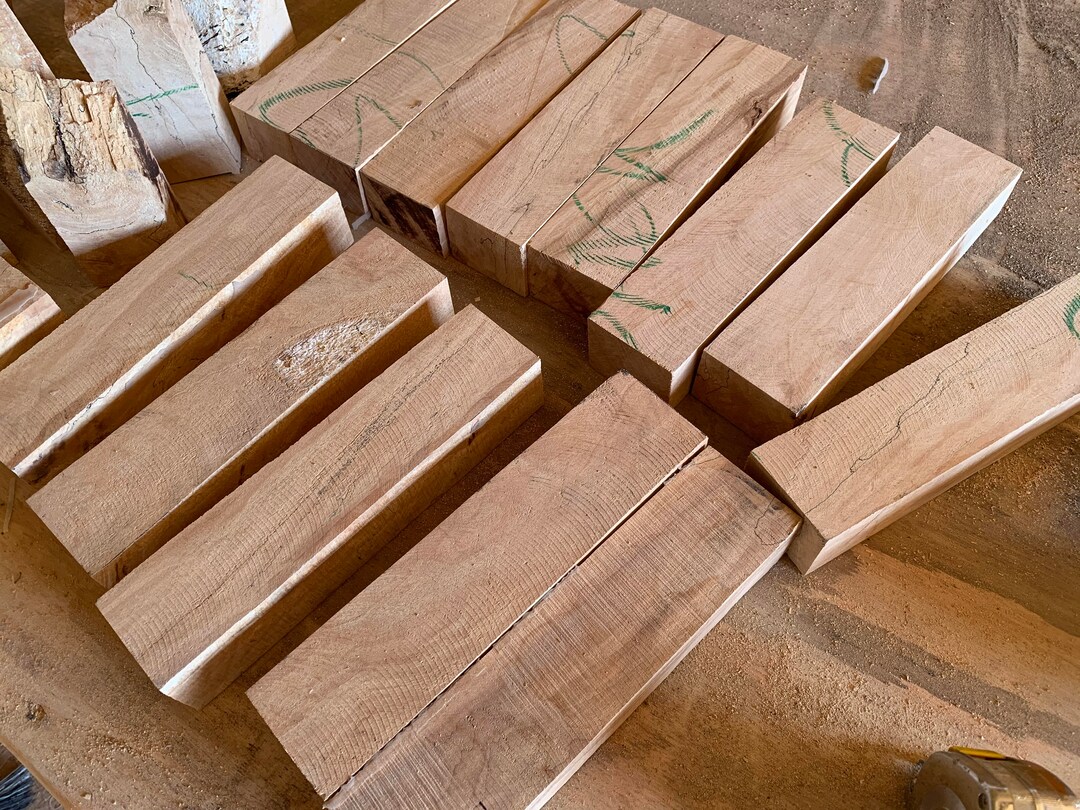 Maple Blanks for Woodturning and Lathe Art Work, Rectangular Blanks for ...