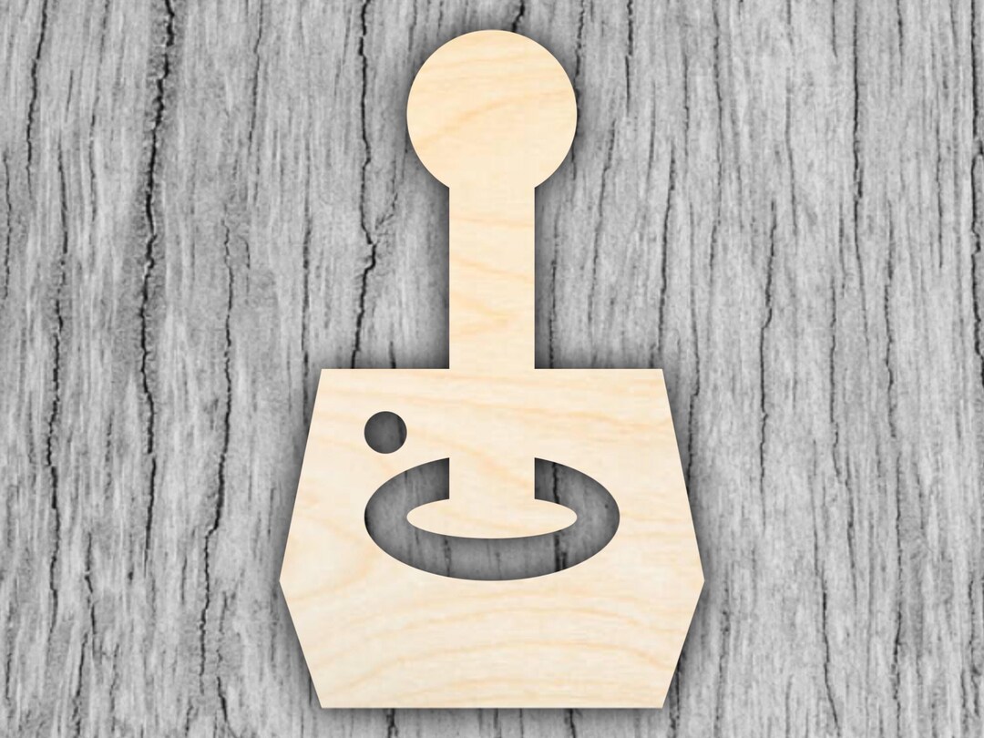 Wood Controller Cut Out Shape - Laser Cut Wooden Shaped Retro Game ...