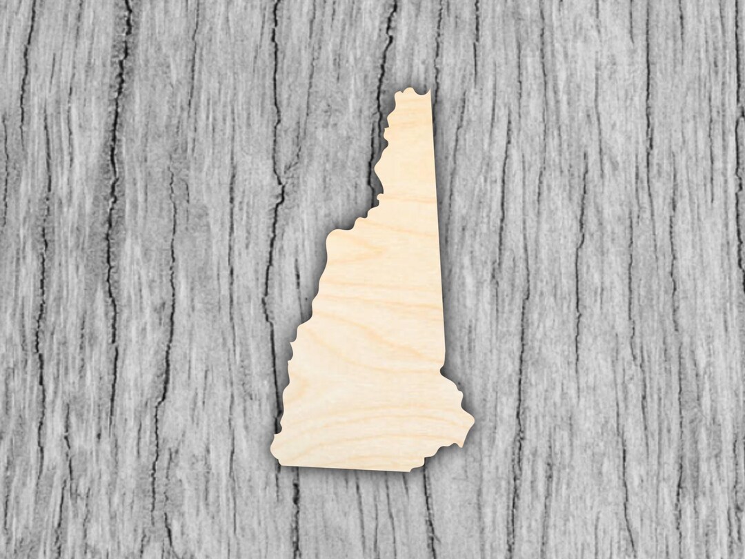 Wood Massachusetts Shape - Wooden Cut Out of the State of Massachusetts ...
