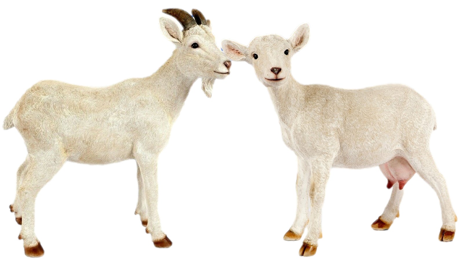 Goat Garden Ornament Home Décor Resin Statue Billy Goat Or | Etsy