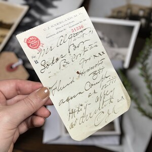 Vintage Medical Prescription Card Antique Prescription Card Medical ...