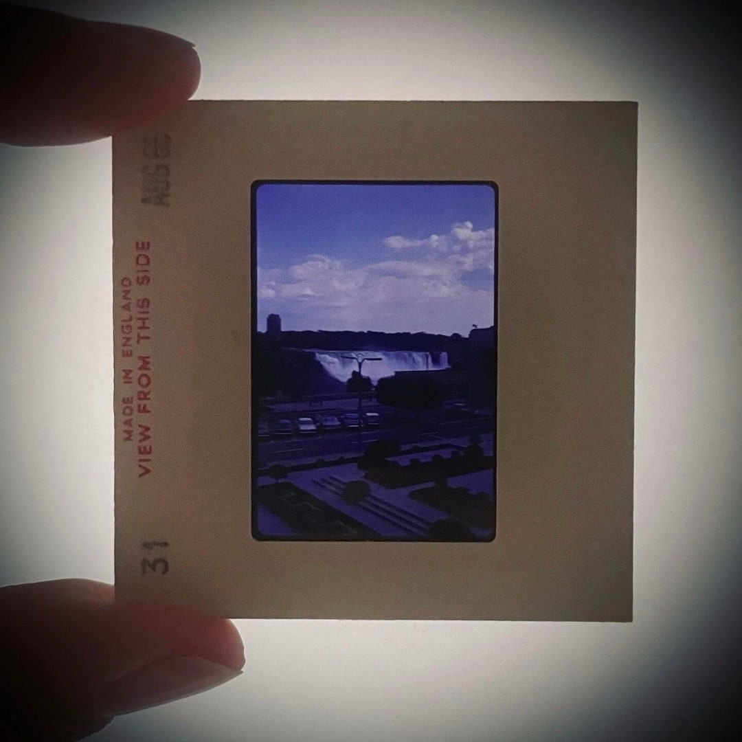 Vintage Retro 35MM Projector Slides Waterfall Vintage - Etsy