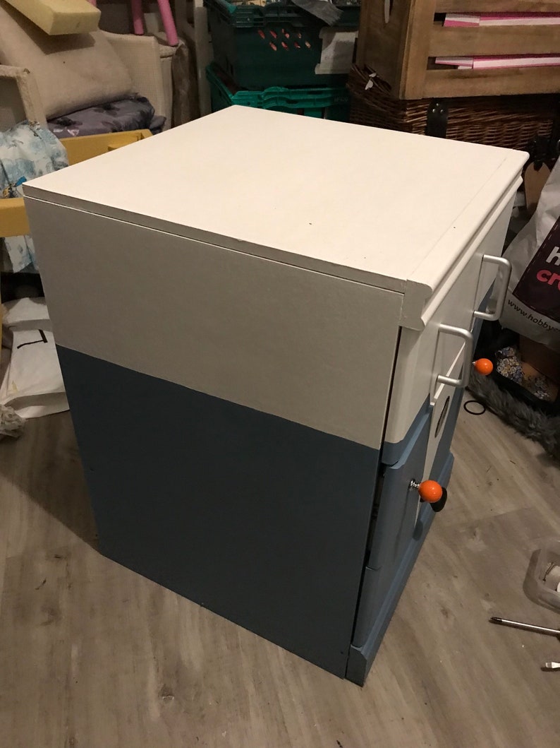 VW Campervan Bedside Table and Drawer Unit - Etsy