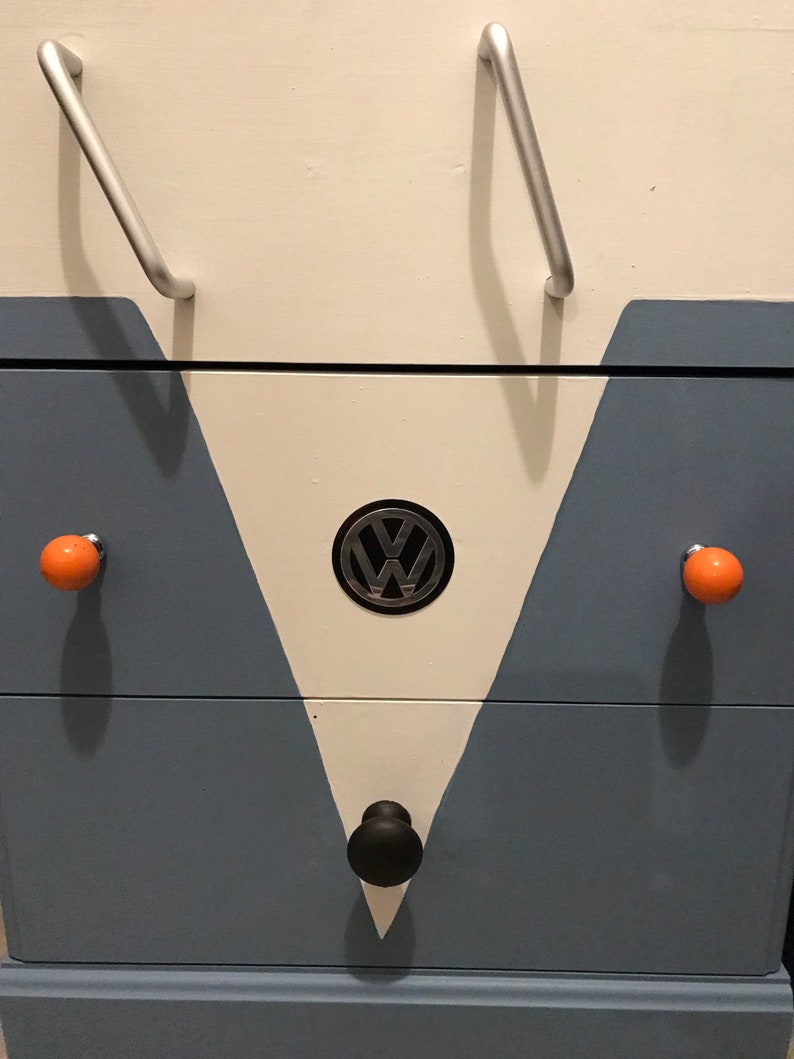 VW Campervan Bedside Table and Drawer Unit - Etsy