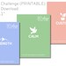 30 Day Wellness Challenge - CALM - PRINTABLE PDF - Etsy