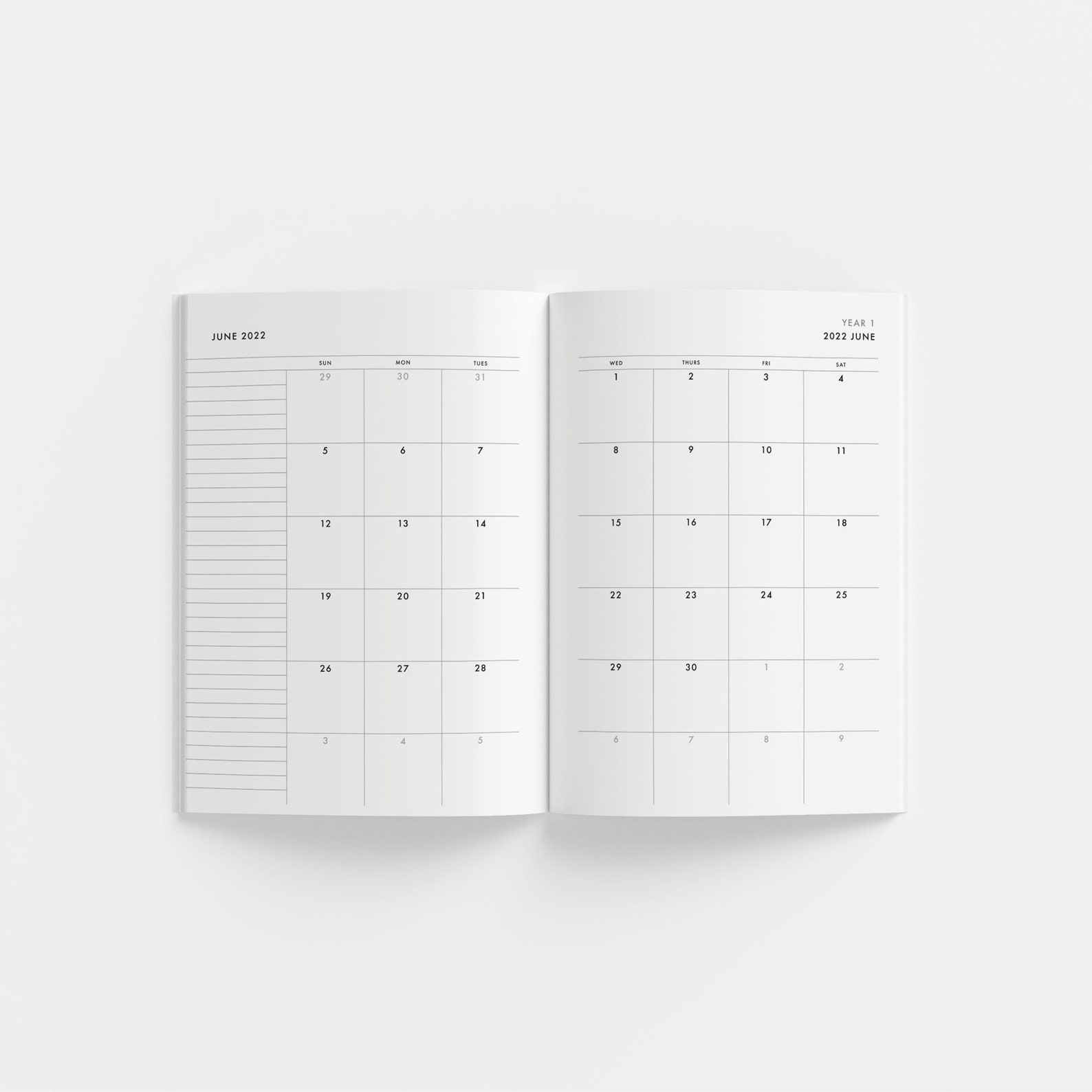 5 Year Monthly Planner Start Any Month Personalized 60 - Etsy
