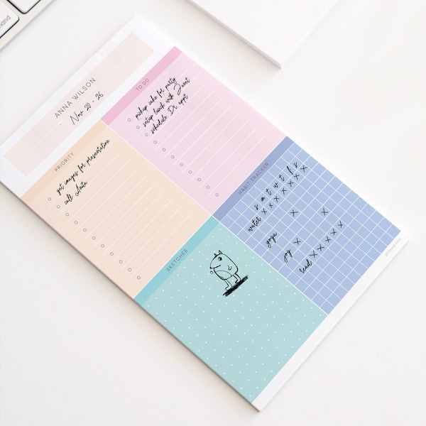 Quadrant Planner - Etsy