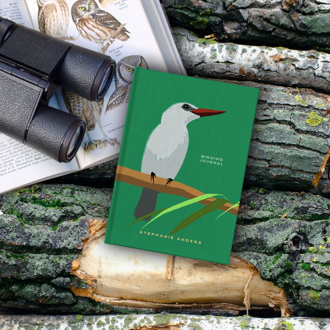 Personalized Birding Journal / Guided Birder Log – Softcover or ...